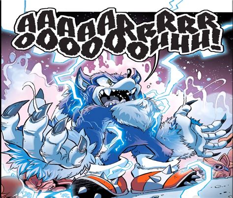 Sonic The Werehog Archie Sonic Wiki Fandom