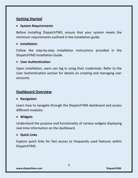 Tms Dispatch Softwarepdf