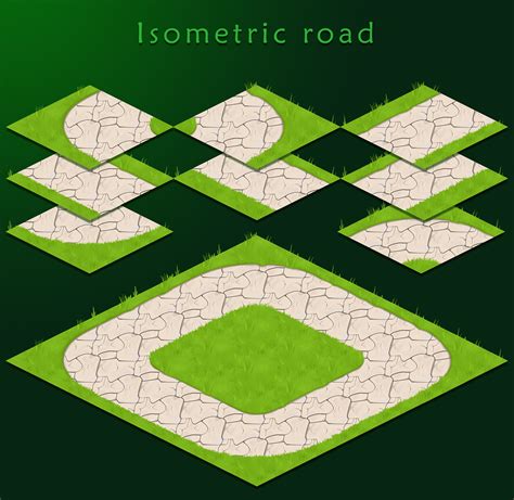 Casual Isometric Tileset On Behance