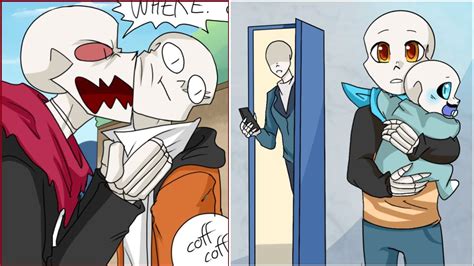 Sans Try Not To Laugh Challenge Part 40【 Undertale Comic Dub