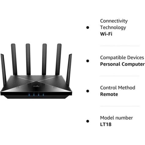Cudy Lt18 Router 4g Lte Cat 18 Wifi 6
