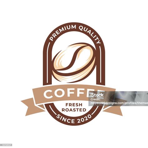 커피 로고 디자인 벡터 일러스트 카페와 레스토랑 엠블럼을 위한 레트로 빈티지 커피 로고 벡터 디자인 컨셉 로고 아이콘 라벨 배지 기호 및 기호용 커피숍 벡터 디자인 0명에