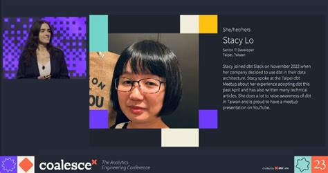 Karen Hsieh On Linkedin Coalesce Dbt Taiwan