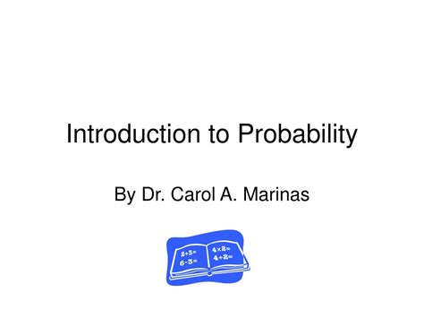 PPT Introduction To Probability PowerPoint Presentation Free Download ID