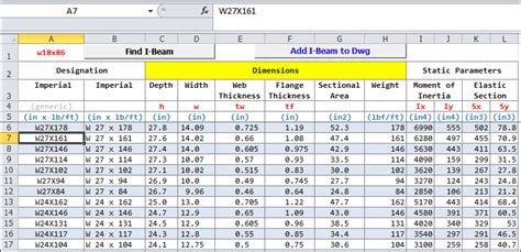 excel vba add i beam section to drawing objectarx and vba autocad forums