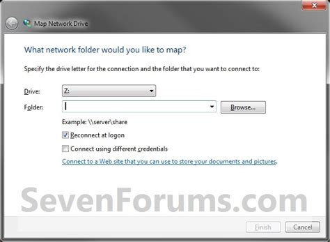 Map Network Drive Shortcut Create Tutorials