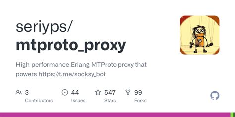 Github Seriypsmtprotoproxy High Performance Erlang Mtproto Proxy