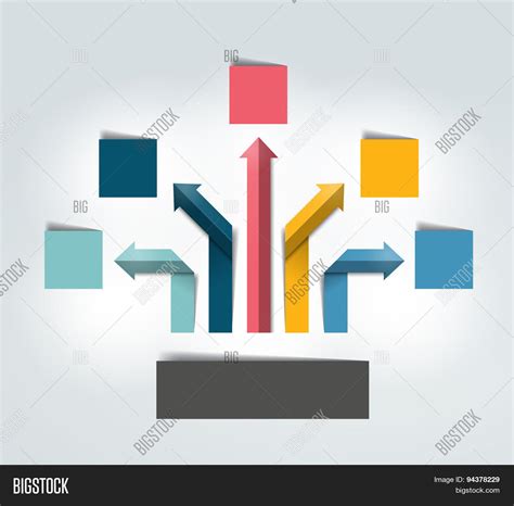 Arrow Flowchart Vector Photo Free Trial Bigstock