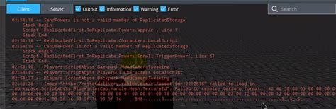 Errors On The Developer Console Without Justification Scripting Support Developer Forum