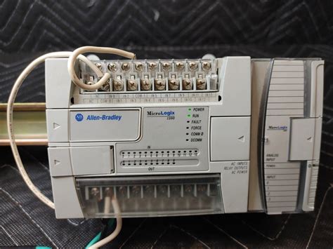 Ab Micrologix 1200 1762 L24bxb Plc And 1762 If4 Rev A 4 Ch Analog Input Ineedths