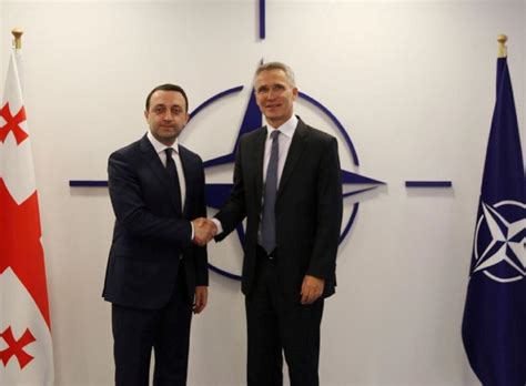 ბრიუსელში ვიზიტით მყოფი ირაკლი ღარიბაშვილი იენს სტოლტენბერგს შეხვდება