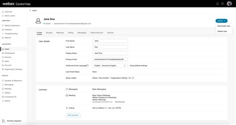 Automated And Seamless User Management In Webex Control Hub