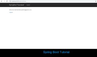 Spring Boot Spring MVC Role Based Spring Security JPA Thymeleaf MySQL Tutorial