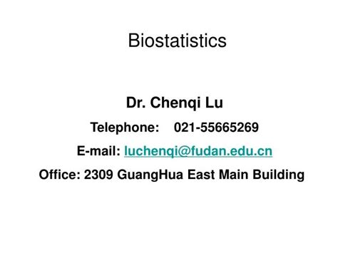 ppt biostatistics powerpoint presentation free download id 4506733