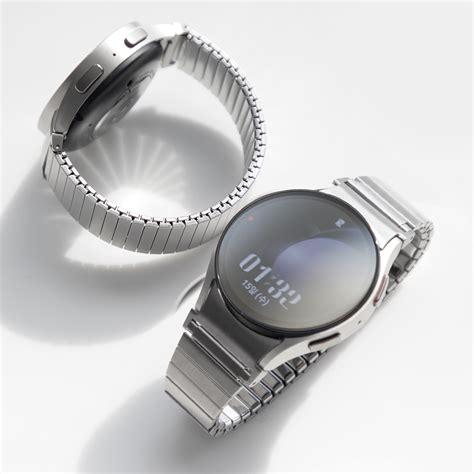 아이몰 우체국택배빠른배송🚀 1초 장착 메탈 브레이슬릿 밴드형 갤럭시워치 6 5 4 호환 스트랩 시계줄 밴드 줄질 20mm