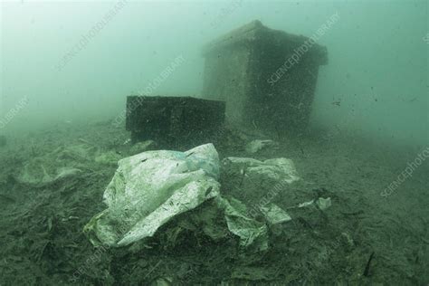 Marine Waste Polluting The Seabed Stock Image C039 1614 Science Photo Library