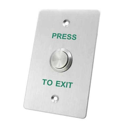 OEM Manufacturer Stainless Steel Access Control Exit Button S4A Access Control