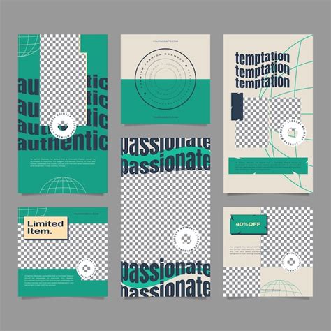 소셜 미디어용 레트로 배너 템플릿 프리미엄 벡터 소셜 미디어용 레트로 배너 템플릿 프리미엄 벡터