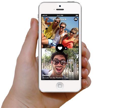 Ios App Frontback Lets You Take And Share Two Photos At Once