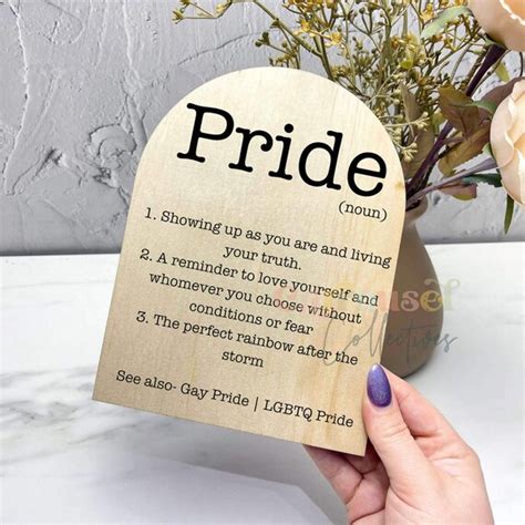 Pride Definition Print Definition Prints Home Decor Funny Etsy Australia