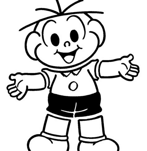 Desenhos De Cebolinha Para Imprimir E Colorir