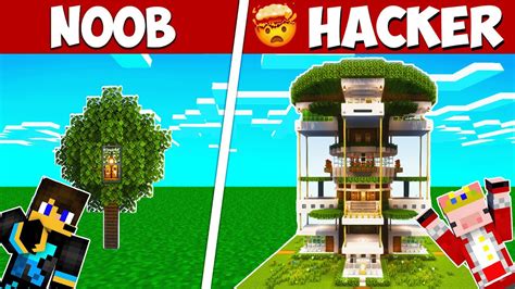 NOOB Vs HACKER I CHEATED In A Build Challenge YouTube