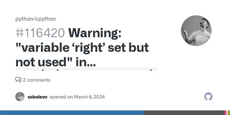 Warning Variable Right Set But Not Used In Optimizer Cases C H