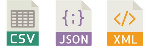 통신 데이터포맷 이란 Json Xml Csv