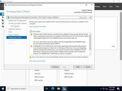Upgrade Windows Server 2019 Active Directory To Windows Server 2022
