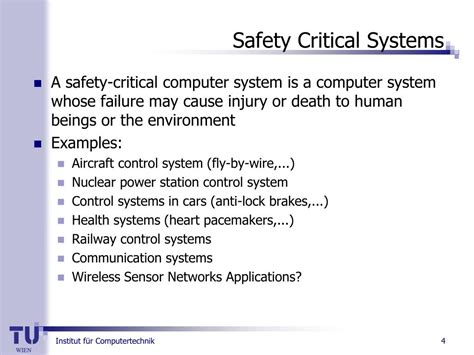 Ppt Safety Critical Computer Systems Open Questions And Approaches Powerpoint Presentation