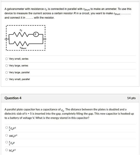Resistor In Parallel With Galvanometer At Jennifer Dermody Blog