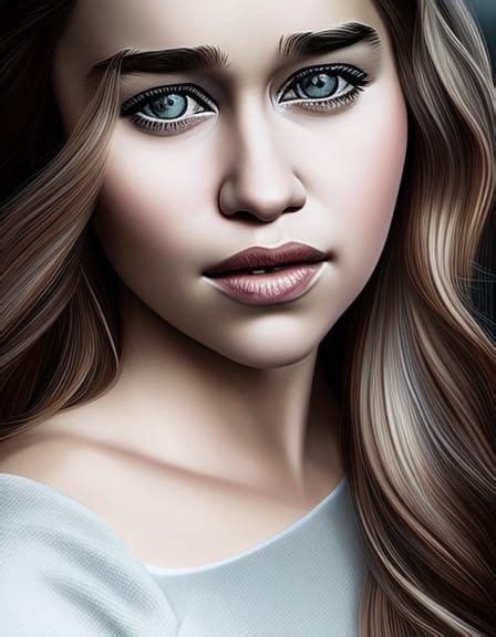 Emilia Clarke By Stanley Artgerm Ai Generated Artwork Nightcafe Creator