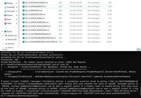 How To Calculate Azure Ad B2c Custom Policy File Size And Request A