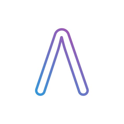 Lambda Generic Gradient Outline Icon