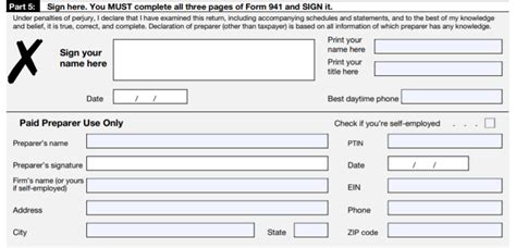 How To Fill Out Form 941 2023 Form 941 Instructions
