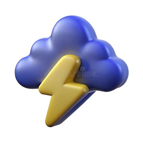 3d Realistic Lightning Stock Illustration Illustration Of Power