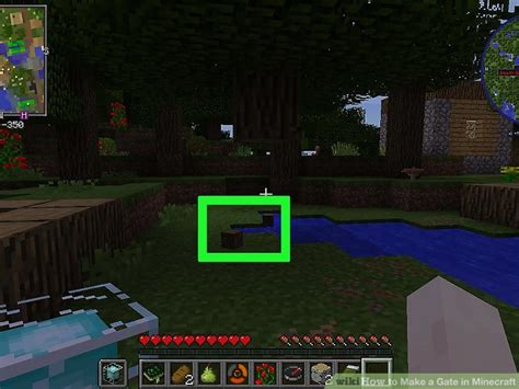 How To Make A Gate In Minecraft Steps With Pictures