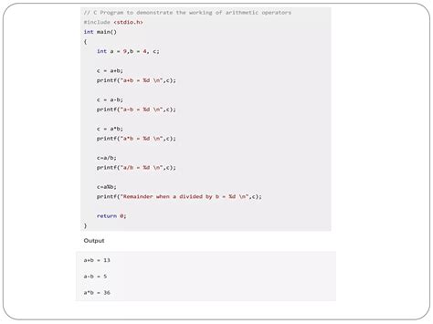C Programming Unit 1 Ppt