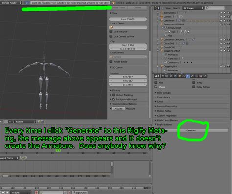 Rigify Not Generating Rig Animation And Rigging Blender Artists Community