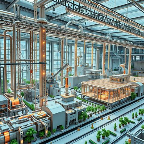 Sustainable Industry Ai Technology Automation Renewable Energy Innovative Modular Design