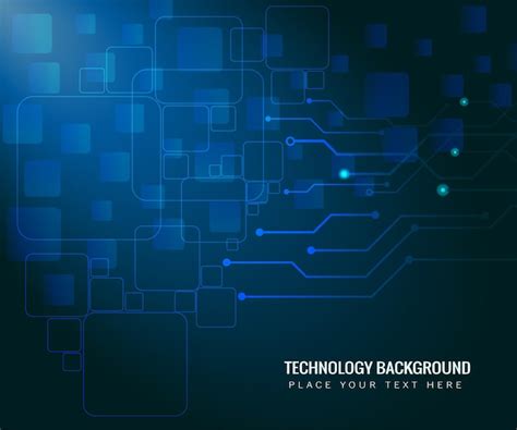 Premium Vector Abstract Lines And Dots Connecting Network Dark Blue Background