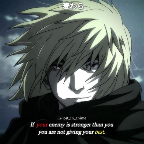Thorfinn Vinland Saga Anime Quotes Inspirational Anime Qoutes