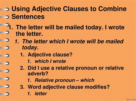 PPT Section Clauses PowerPoint Presentation Free Download ID