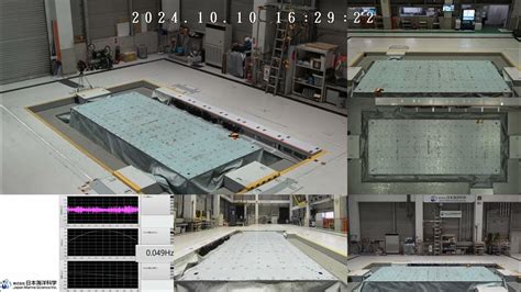 【日本海洋科学】1 5 正弦波掃引 0 01～0 7hz 0 5oct Min Z方向 Stex Youtube