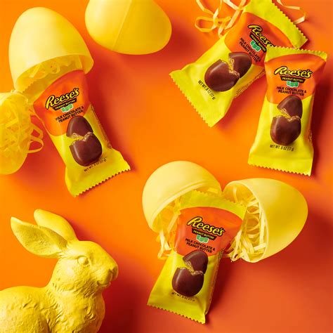 Reeses Milk Chocolate Snack Size Peanut Butter Eggs Easter Candy Bag 9 6 Oz