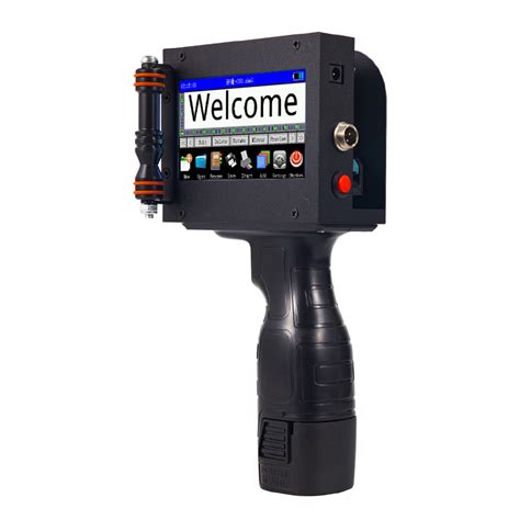 Portable Handheld Touch Screen Inkjet Printer For Logo Expiry Date