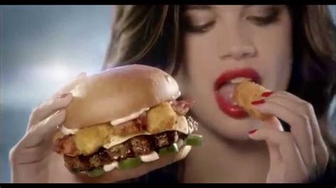 Hardees Burger Commercial
