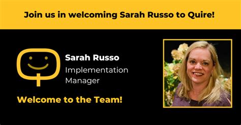Welcome To Quire Sarah Quire