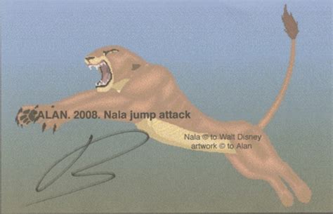 Nala Jump Attack By Alan The Leopard On Deviantart