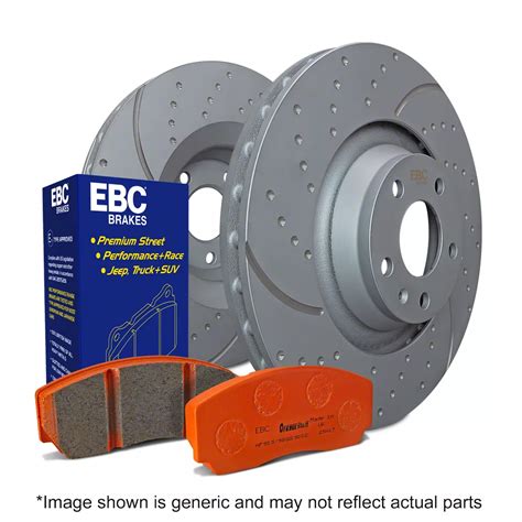 Ebc Brakes F 250 Super Duty Stage 8 Orangestuff 8 Lug Brake Rotor And